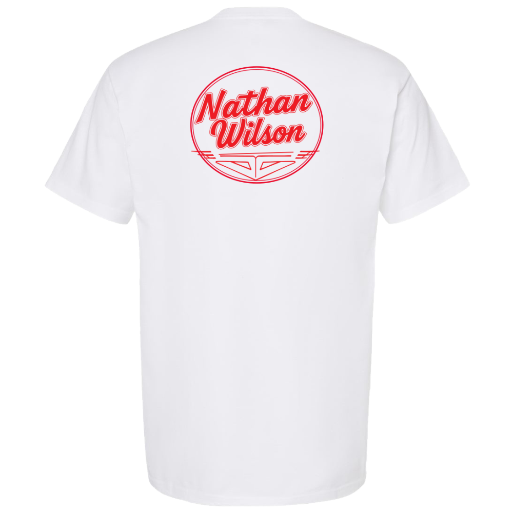 Nathan Wilson White Pocket Tee – Richards and Southern