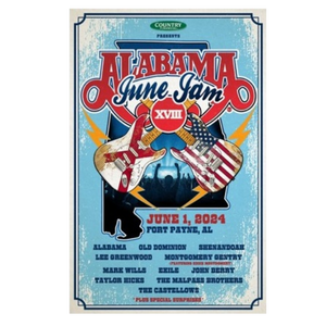 Alabama 2024 June Jam Poster – Richards and Southern