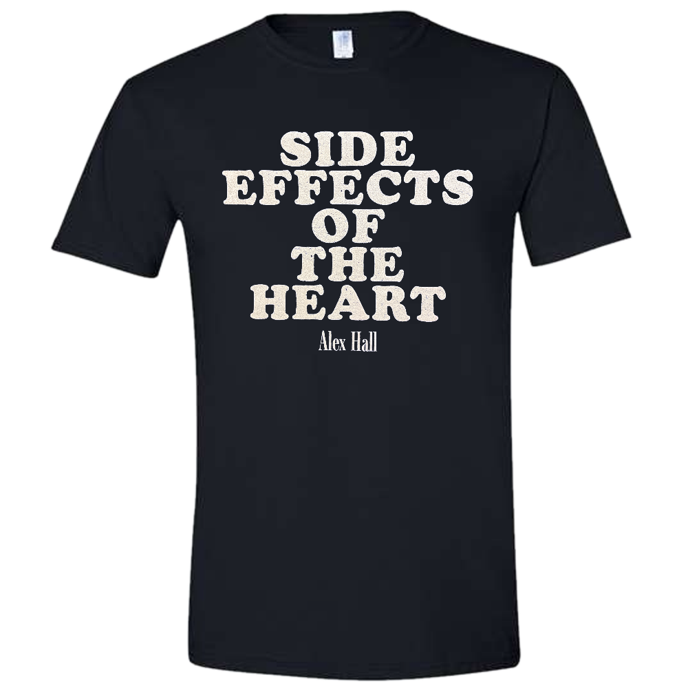 Black Side Effects of the Heart Tee – Richards and Southern