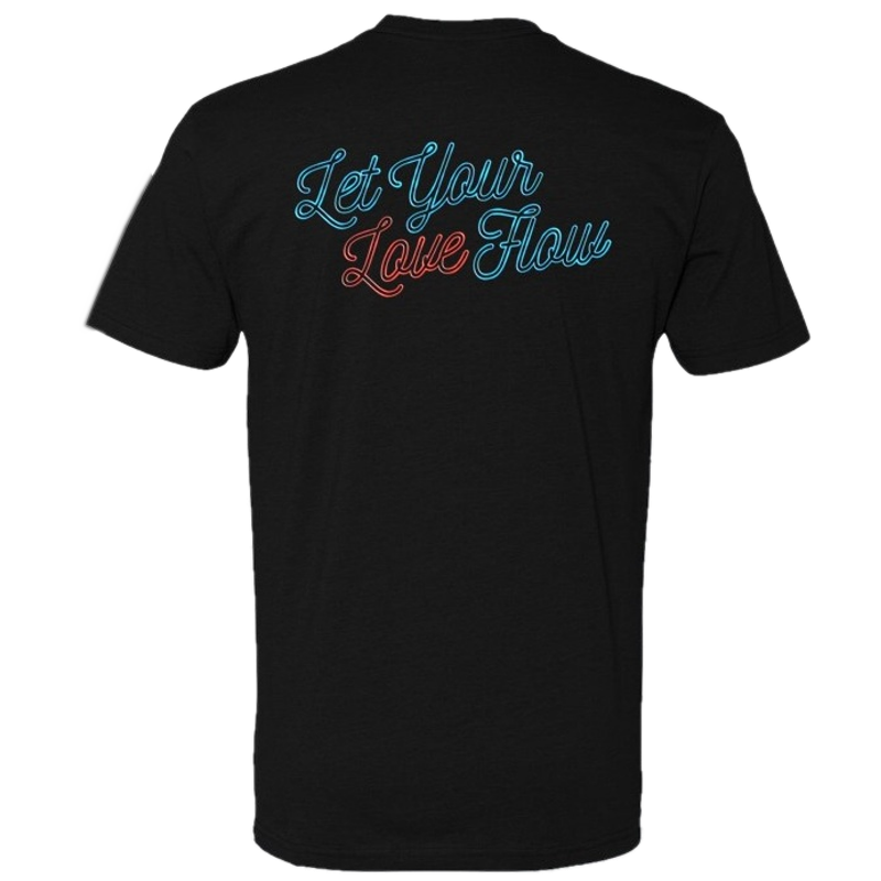 Bellamy Brothers Black Neon Sign Logo Tee – Richards and Southern