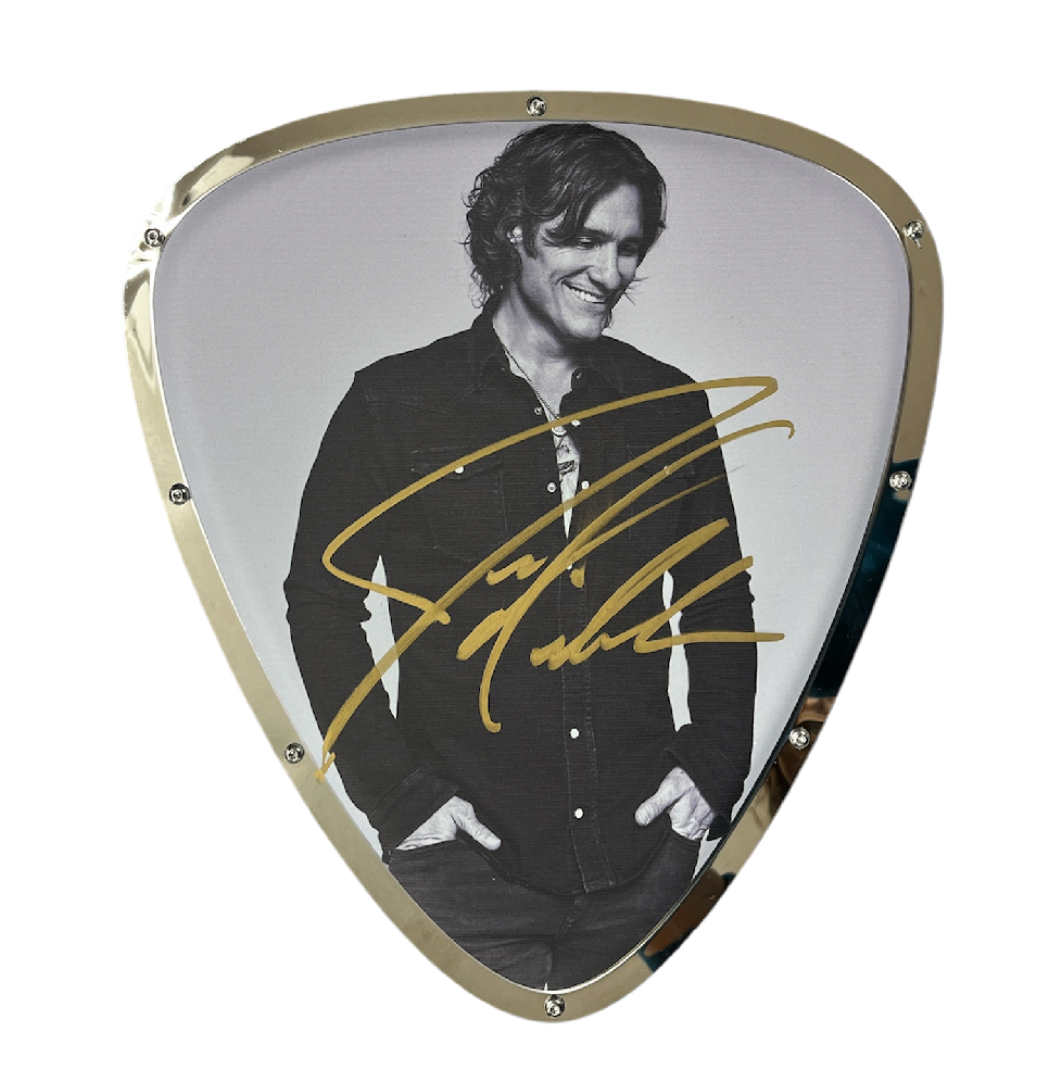 Joe Nichols Signed Pick Sign #3 – Richards and Southern