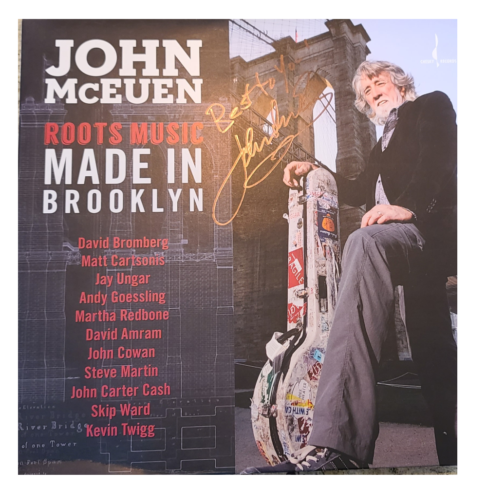 John McEuen Made in Brooklyn Signed Vinyl – Richards and Southern