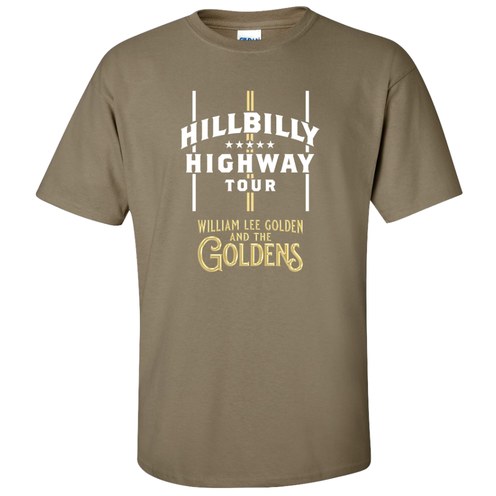 The Goldens Prairie Dust Hillbilly Highway Tour Tee – Richards and Southern