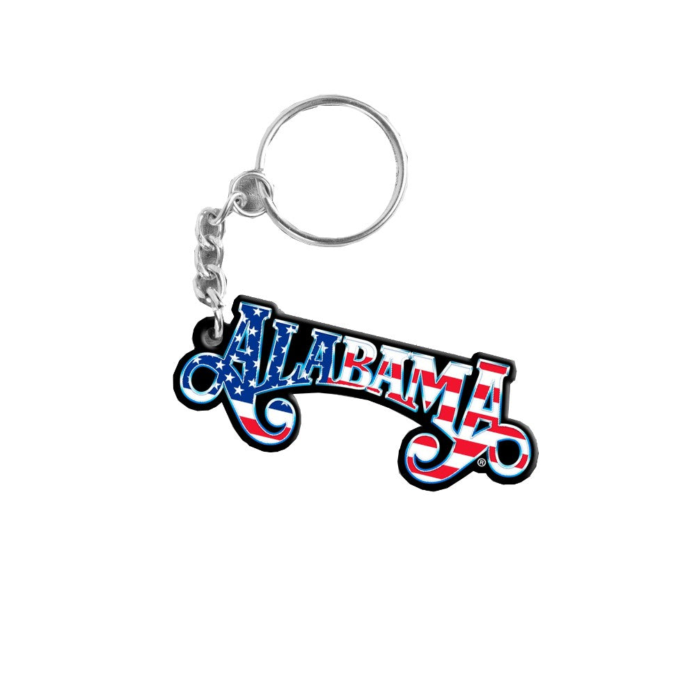 Alabama Flag Keychain – Richards and Southern