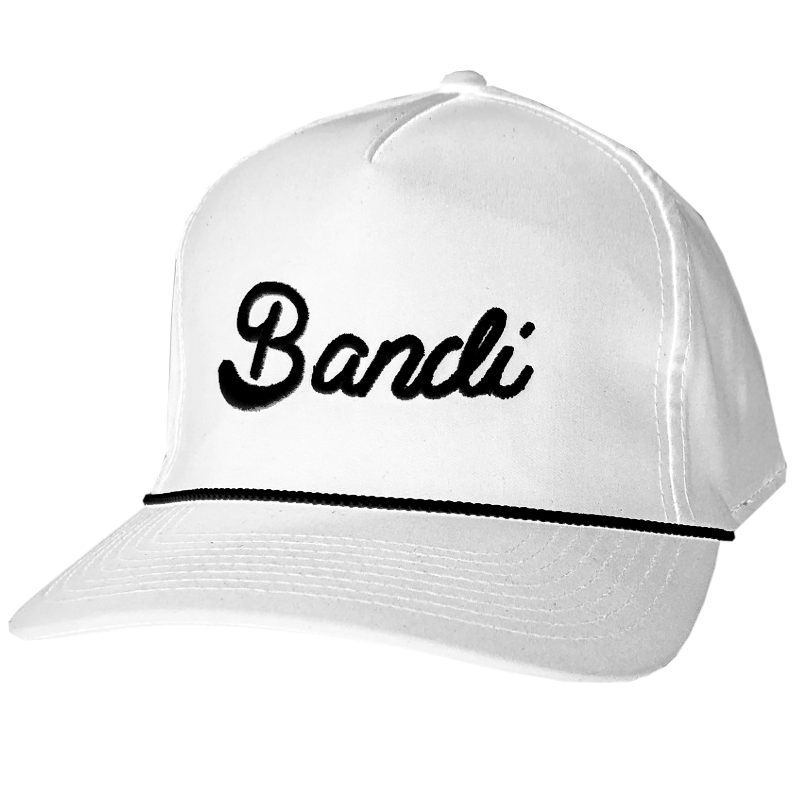 Chris Bandi White Rope Cap – Richards and Southern