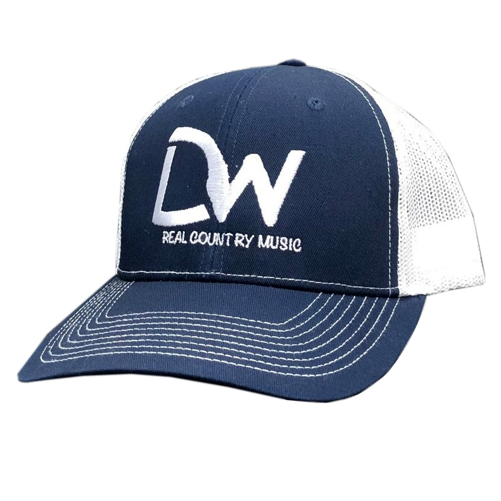 Dave Wilbert Navy and White Logo Ballcap – Richards and Southern