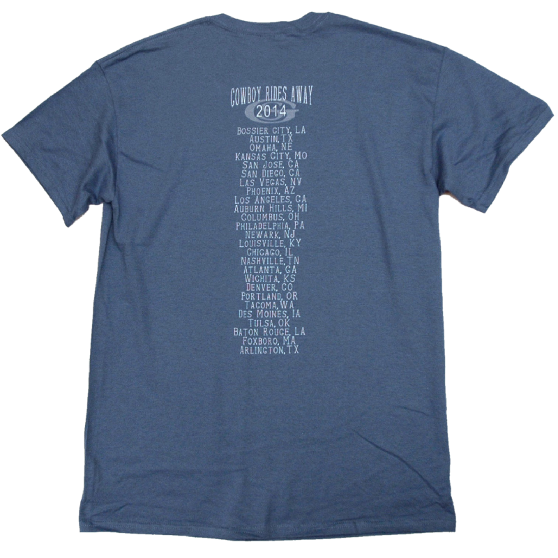 George Strait Denim Patch Tee – Richards and Southern