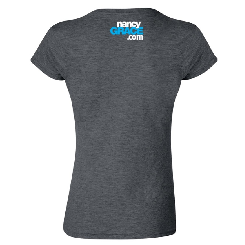 Nancy Grace Ladies Heather Grey Tee – Richards and Southern