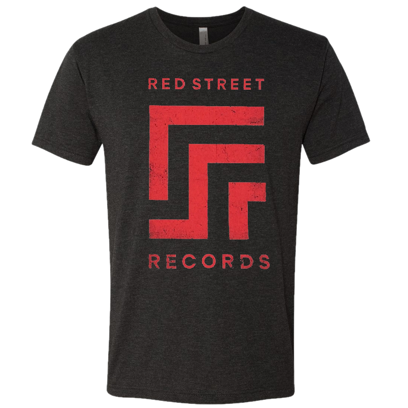 Red Street Records Vintage Black Logo Tee – Richards and Southern