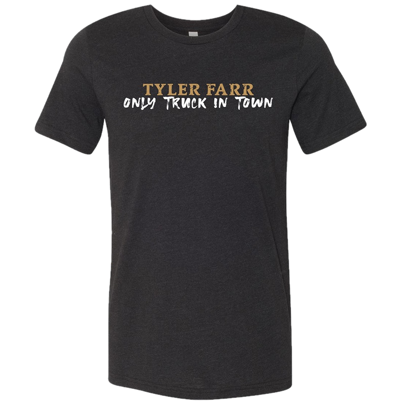 Tyler Farr tee shirt only truck in town – Richards and Southern
